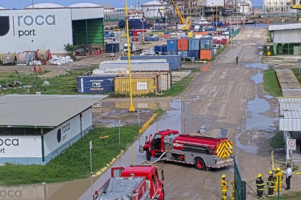 Realizan ejercicio de Protección Portuaria en la Terminal Marítima de ...