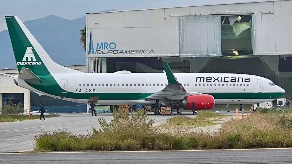 Aterriza primer avión de Mexicana de Aviación al AIFA - xeva Noticias