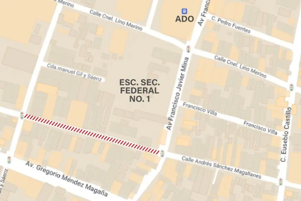 Alerta Vial por cierre parcial de vialidad en calle Andrés Sánchez ...