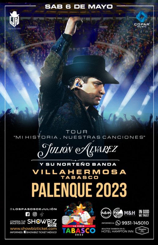 ¡Ya hay fecha! Julión Álvarez en el Palenque de Gallos de la Feria ...